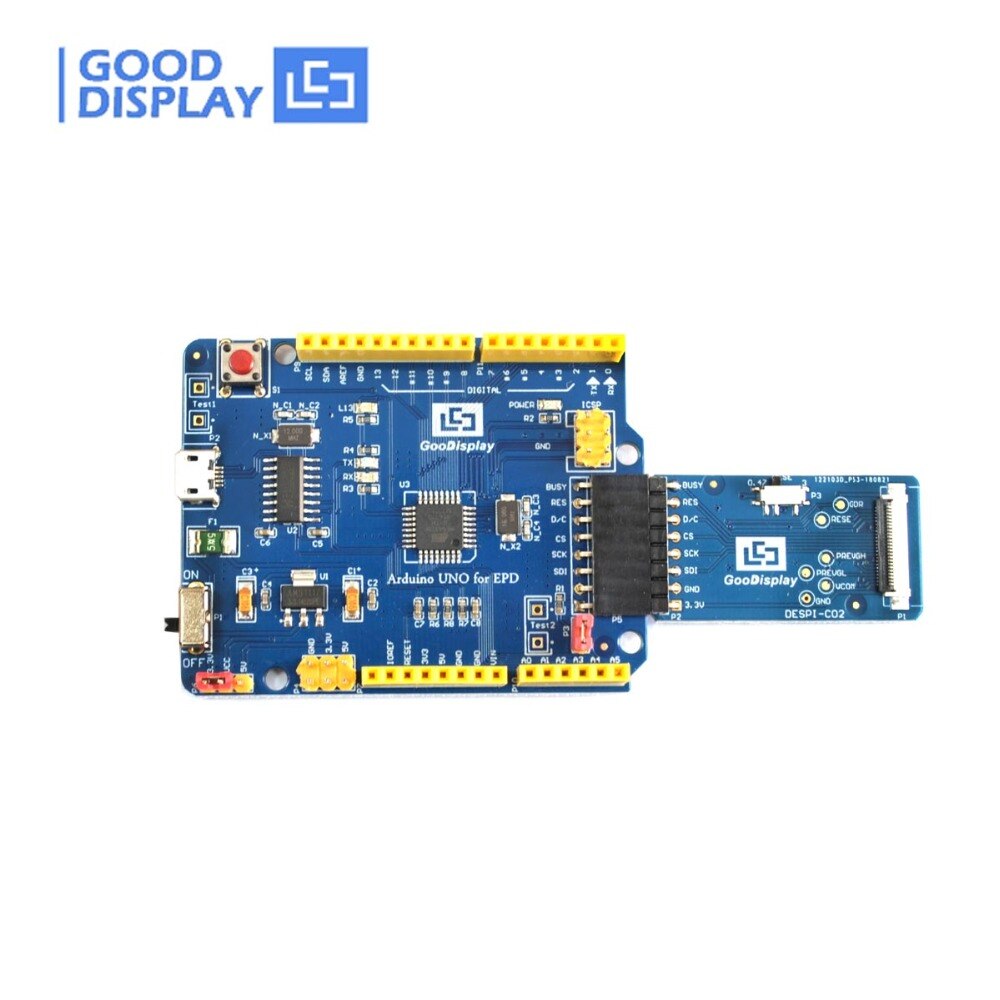 E Paper Display Development Board Demo Kit Arduino Epd Hat For E Ink Display